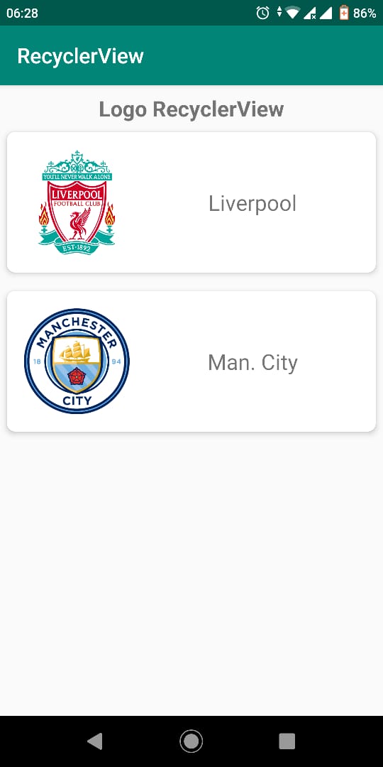 Praktikum RecyclerView · Modul Pemrograman Mobile